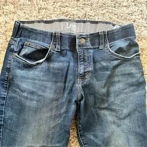 Lee | Jeans | Lee Mens Straight Fit Blue Jeans | Poshmark